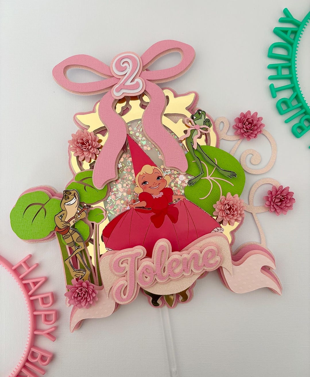 Charlotte La Bouff Cake Topper, Princess Topper, La Bouff Cake Topper ...