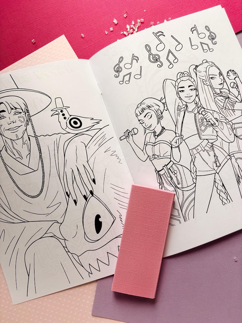 K-pop Demon Hunters Party Box, KDH Favour Box, K-pop Demon Hunters ...