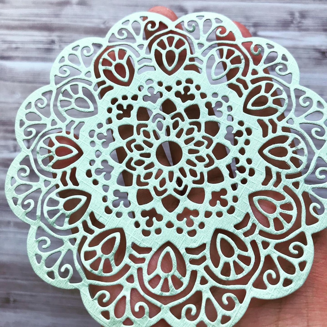 Pastel Paper Lace Doilies | Etsy