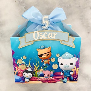 Octonauts Personalise Party Box, Blue Octonauts Box, Pink Octonauts Box ...