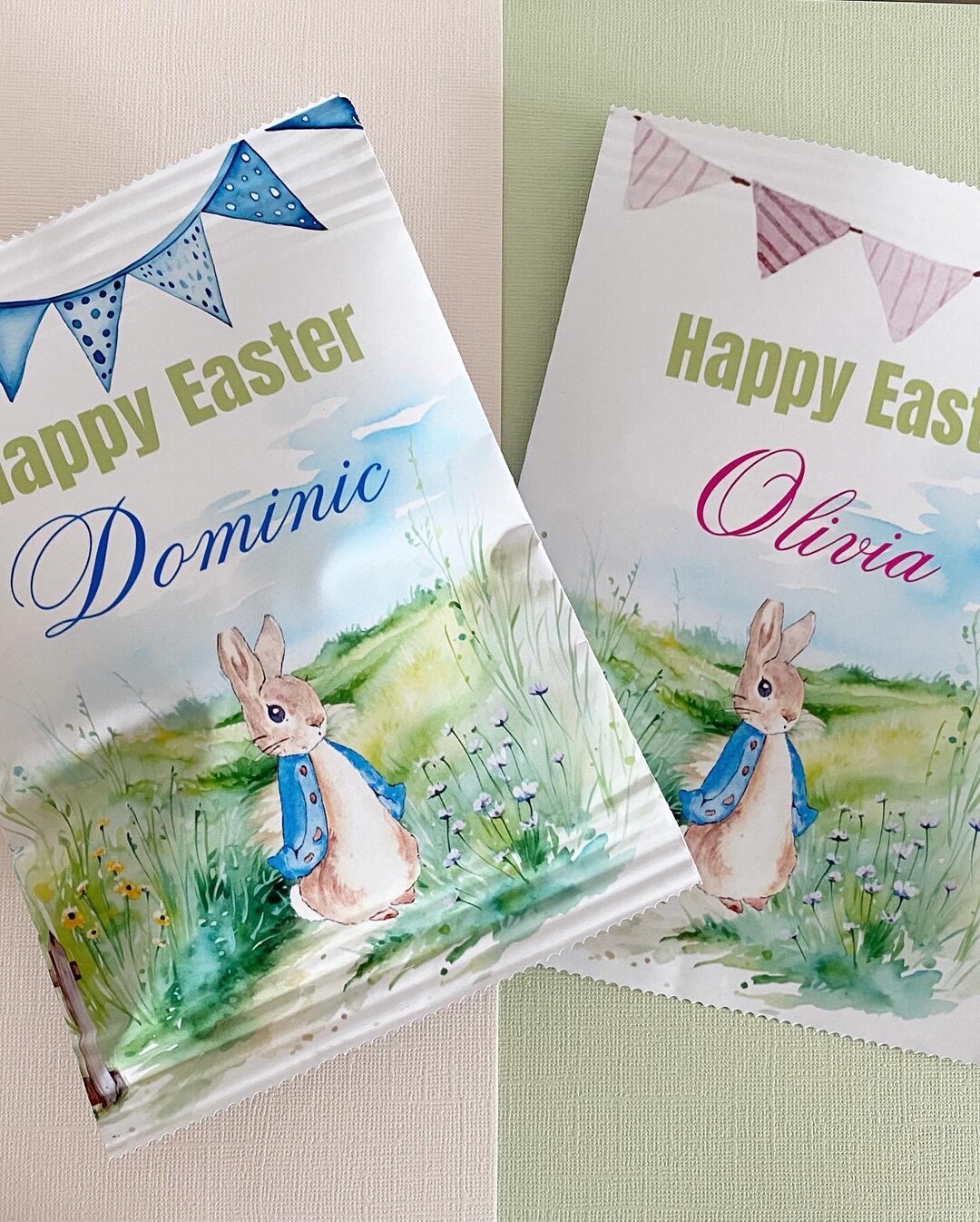 Easter Chip Packet, Easter Treat Packet, Easter Treat Bag, Crisp Packet ...