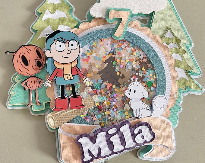 Personalised Hilda Cake Topper, Customised Hilda Cake Topper, Hilda ...