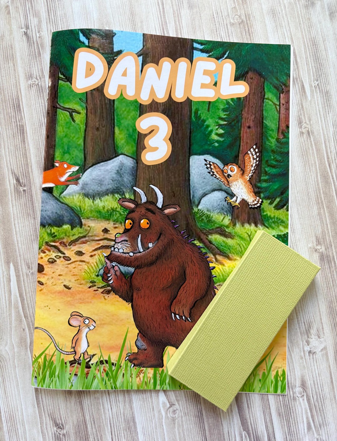 Gruffalo Kids Colouring Book, Gruffalo Activity Book, Personalised ...