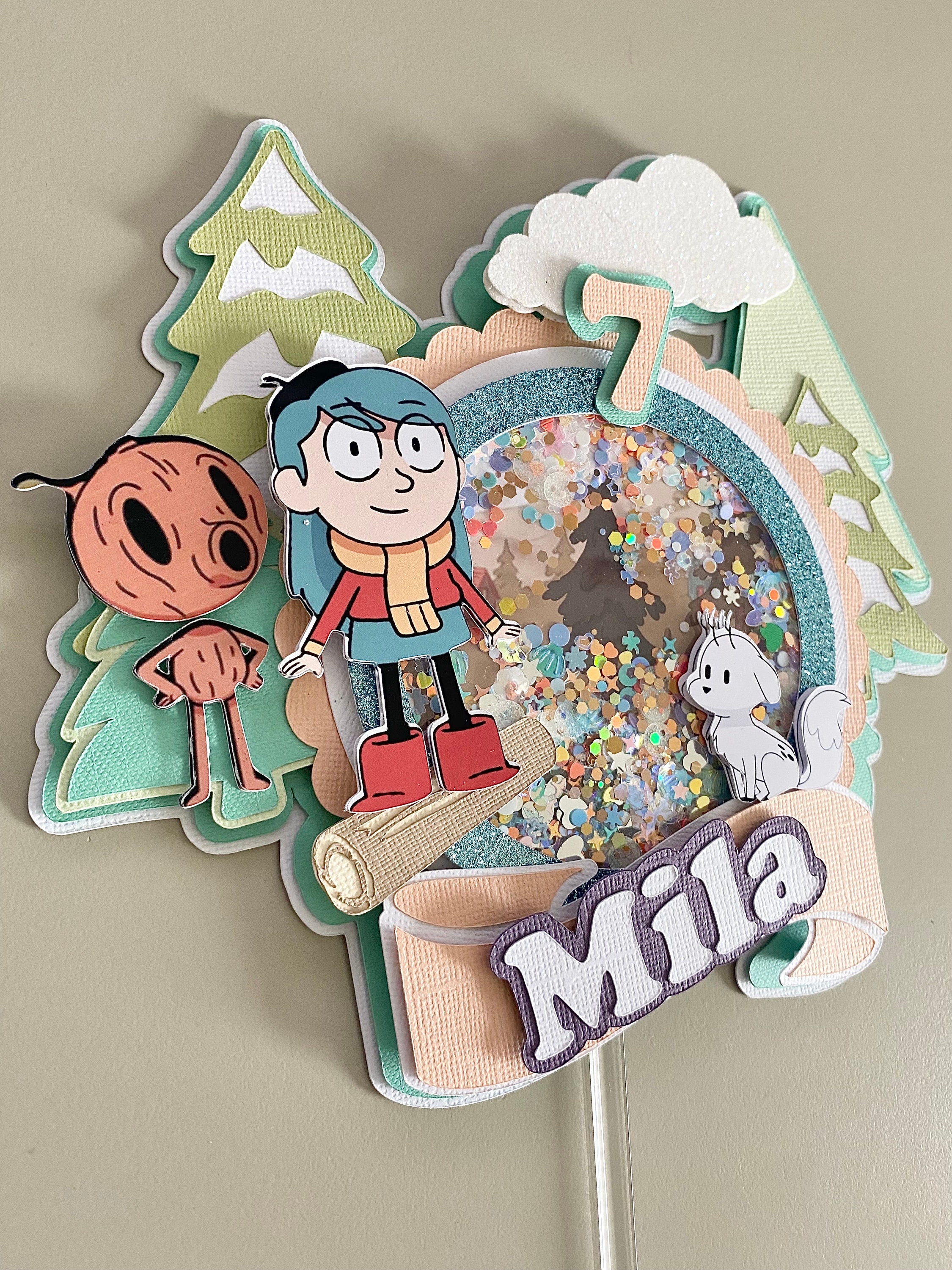 Personalised Hilda Cake Topper, Customised Hilda Cake Topper, Hilda ...