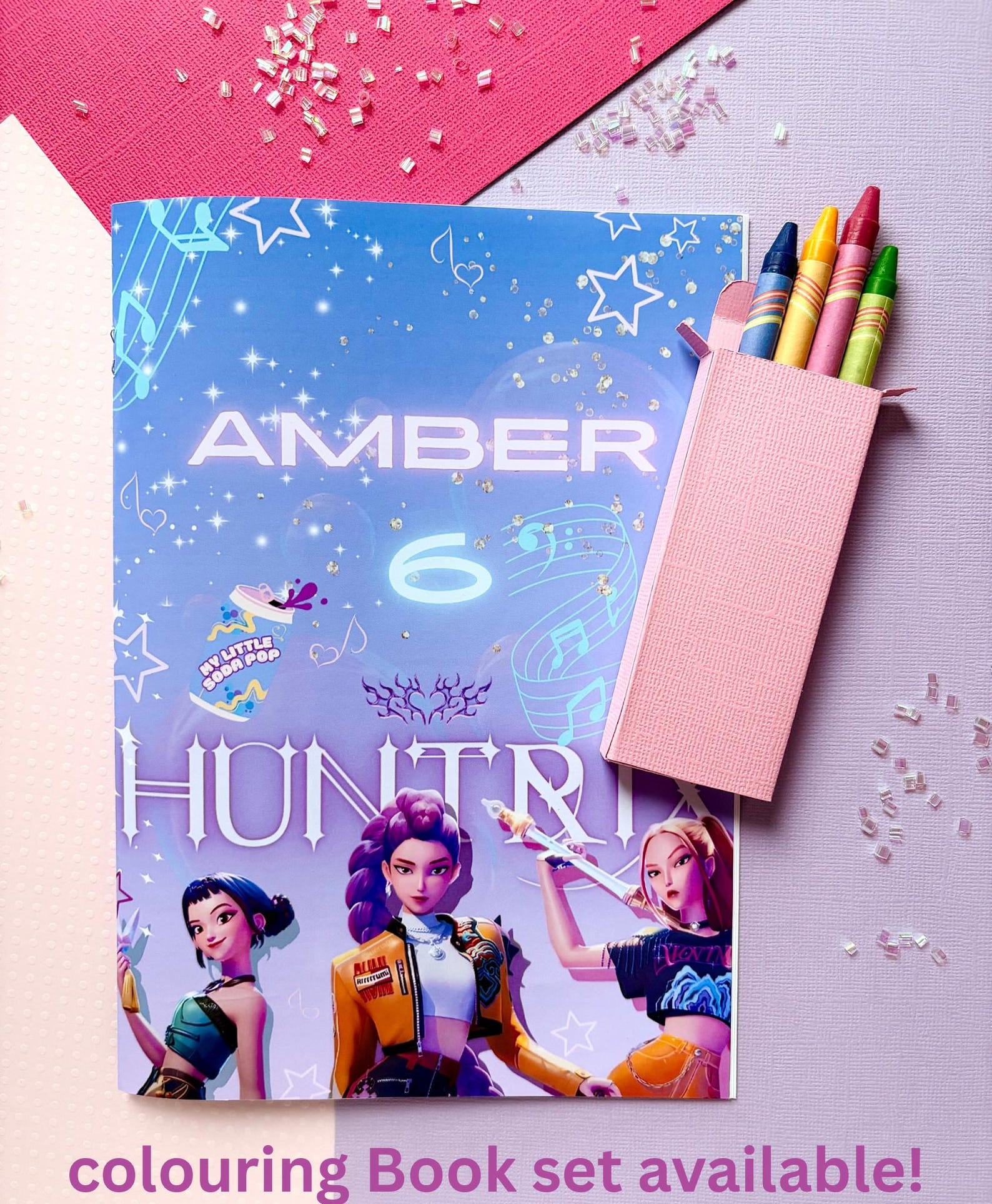 K-pop Demon Hunters Party Box, KDH Favour Box, K-pop Demon Hunters ...