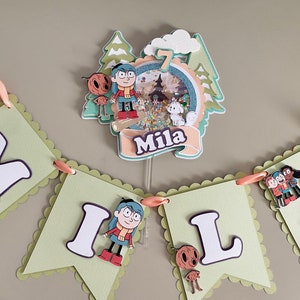 Personalised Hilda Cake Topper, Customised Hilda Cake Topper, Hilda ...