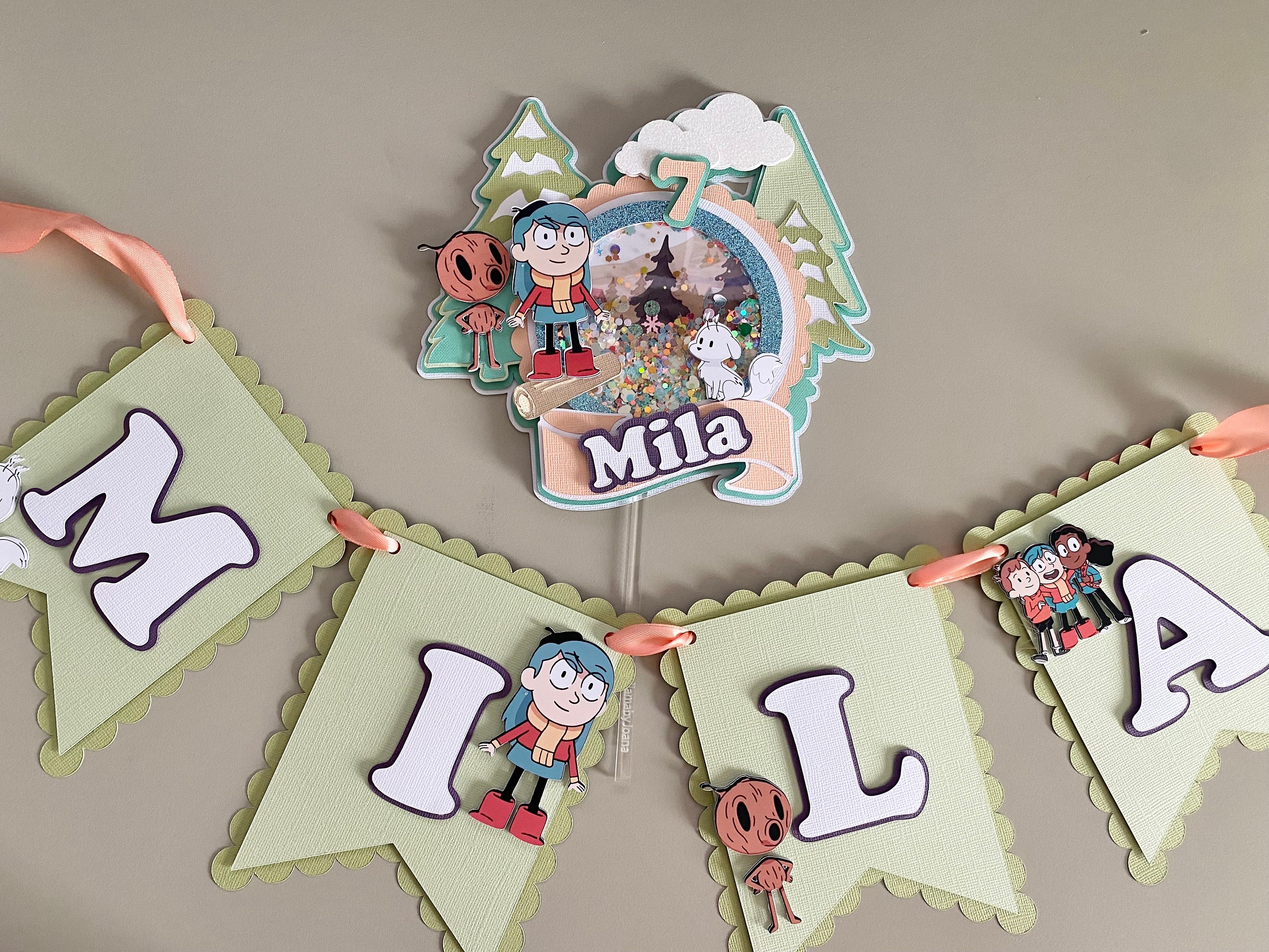 Personalised Hilda Cake Topper, Customised Hilda Cake Topper, Hilda ...