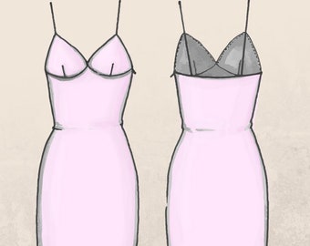 Sexy Dress Pattern - Etsy
