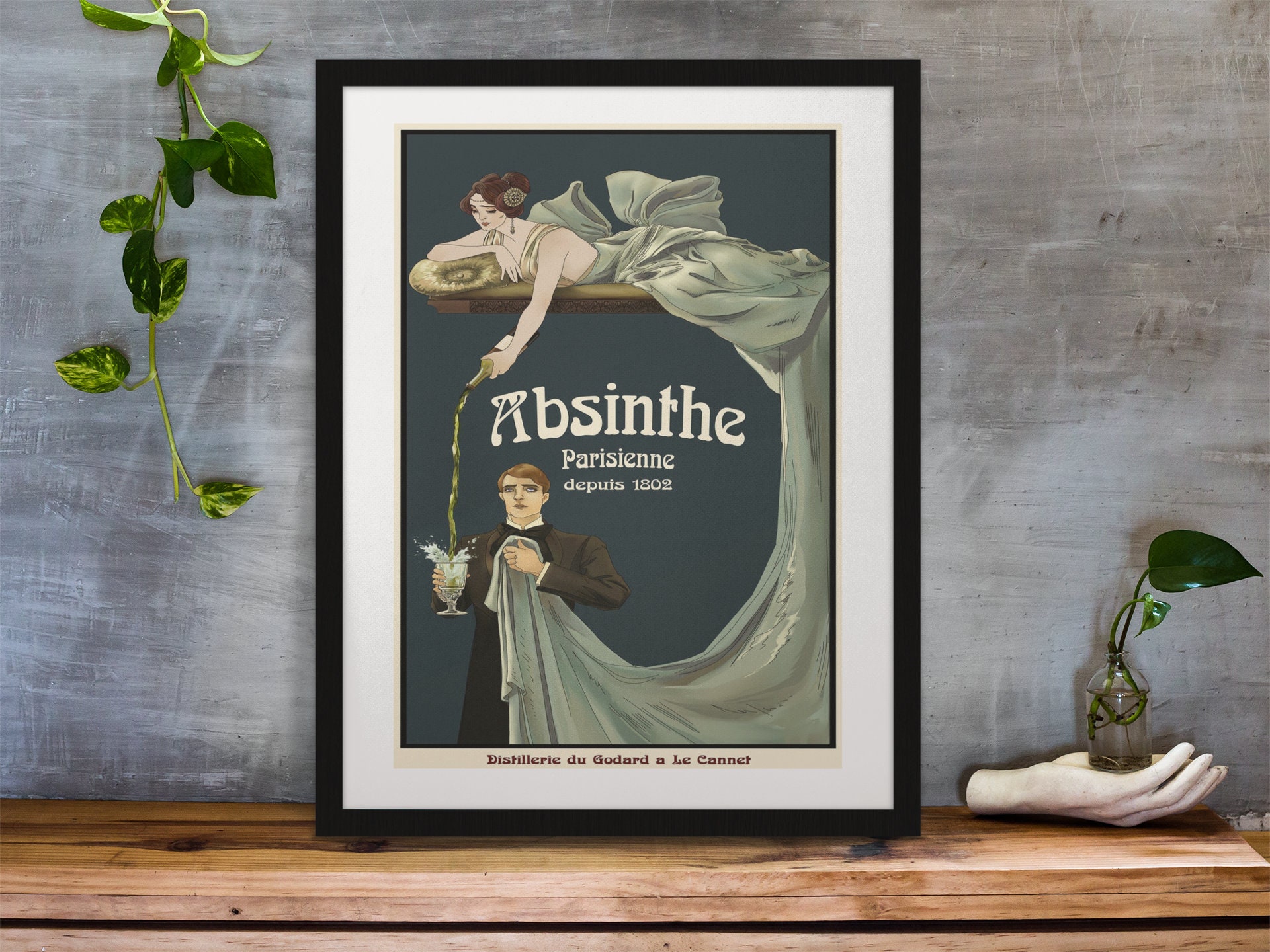 Absinthe Poster Wallpaper