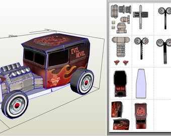 Hot Rod Papercraft