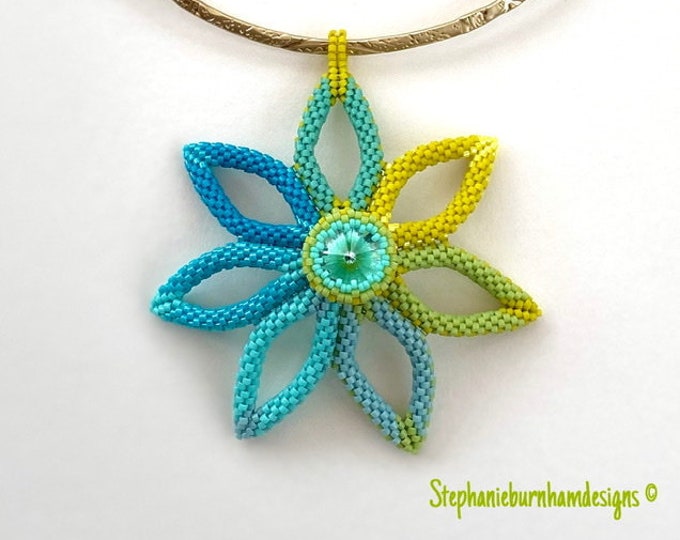 Daisy Flower Beading Tutorial - Etsy