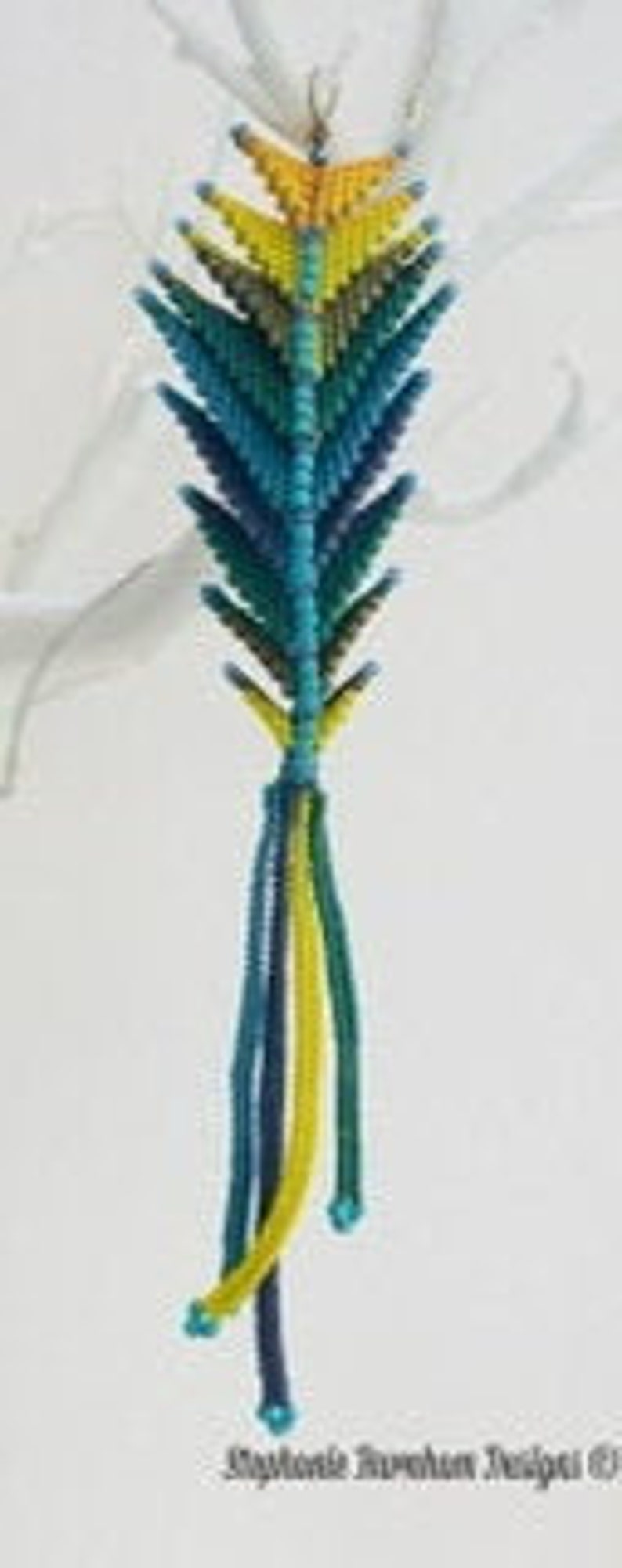 Mythical Arrow Pendant Beading Tutorial - Etsy