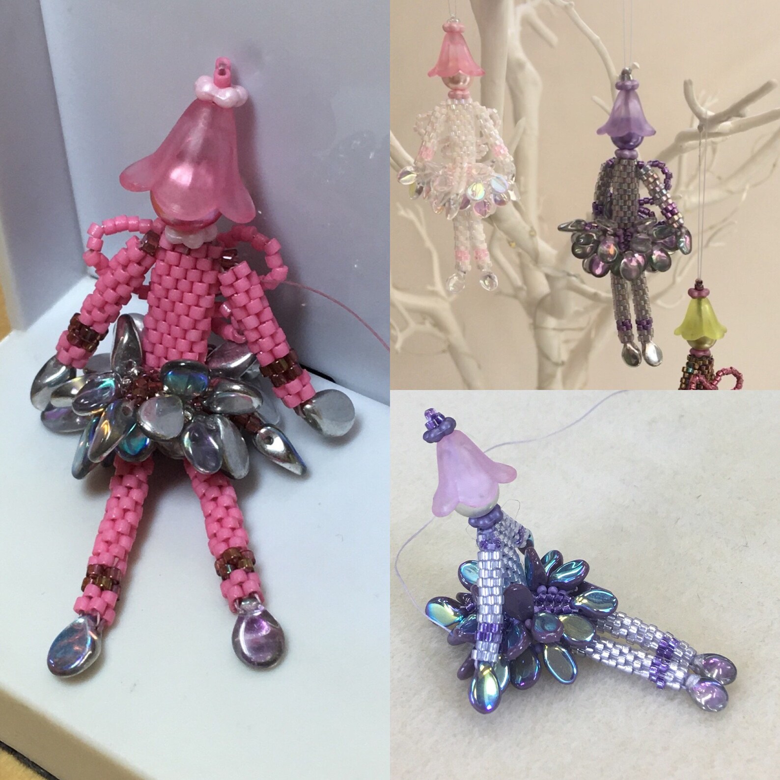 Beaded Woodland Fairies Tutorial - Etsy UK