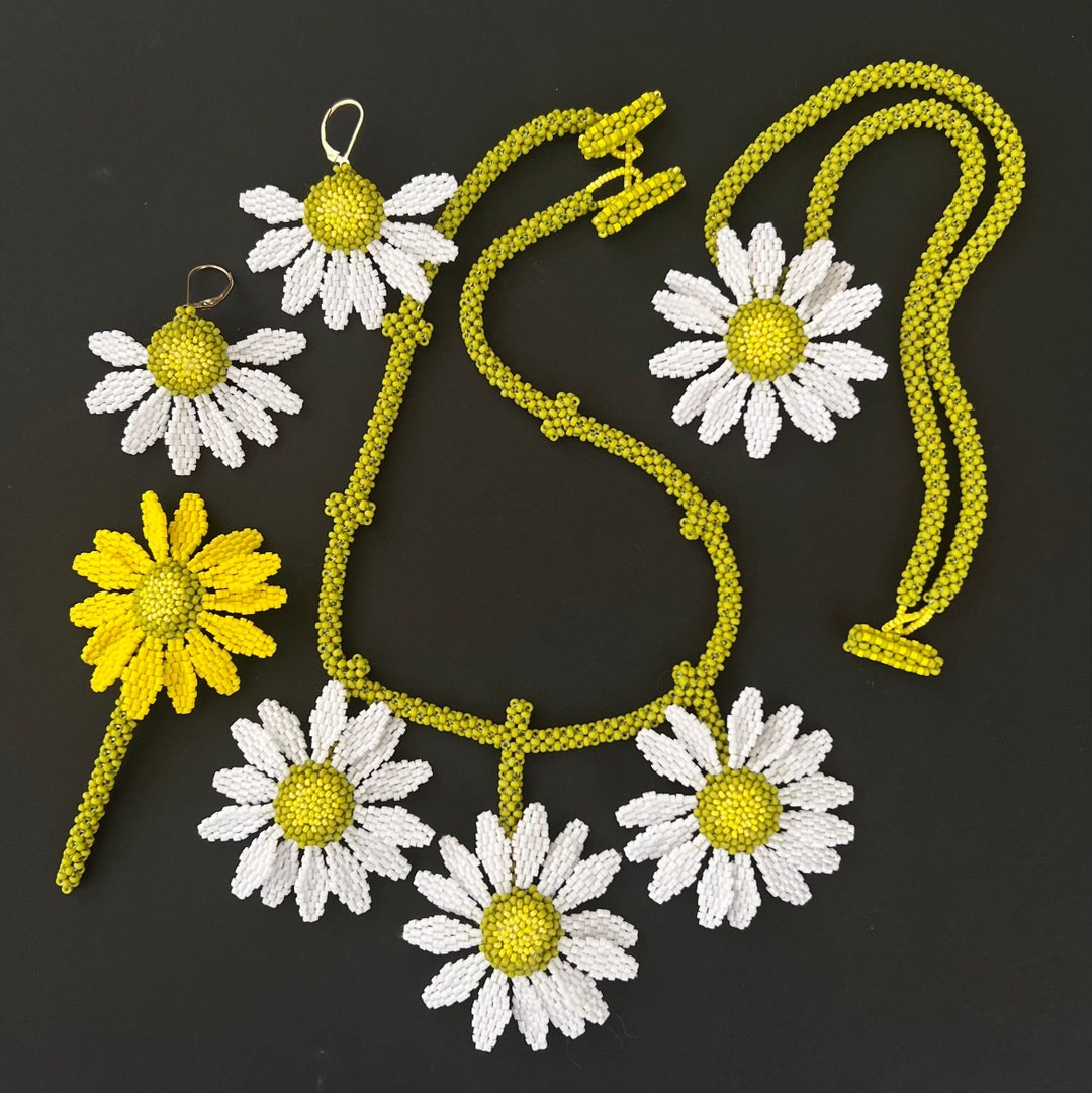 Zoom Bead Class - Daisies - Thurs 10th & 17th July - 5pm UK Start Time ...