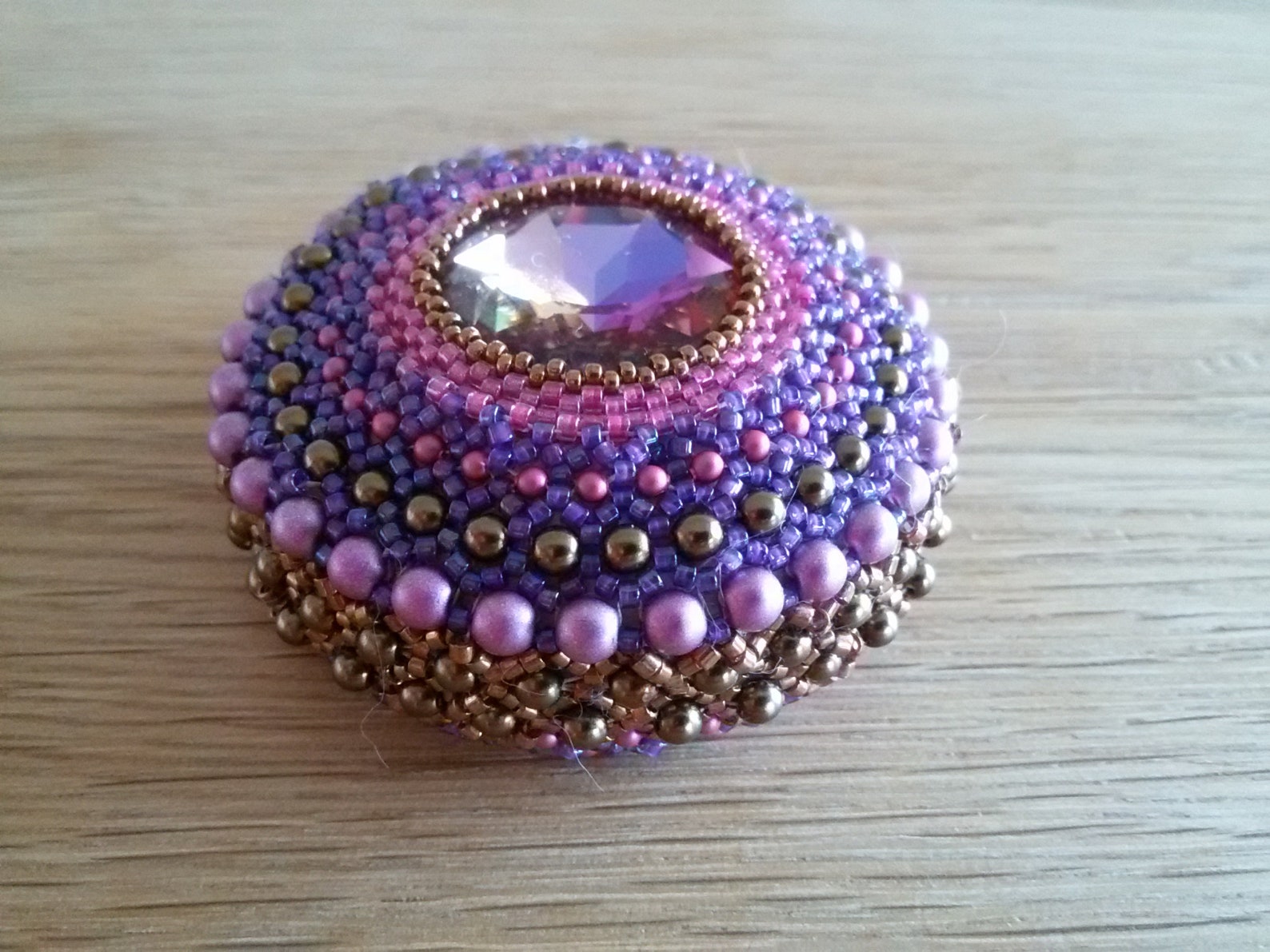 Arabian Treasure Tape Measure Cover Beading Tutorial | Etsy