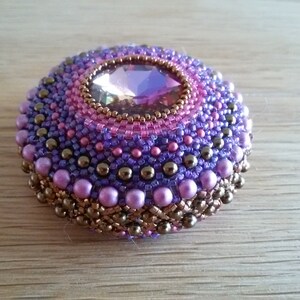Arabian Treasure Tape Measure Cover Beading Tutorial - Etsy