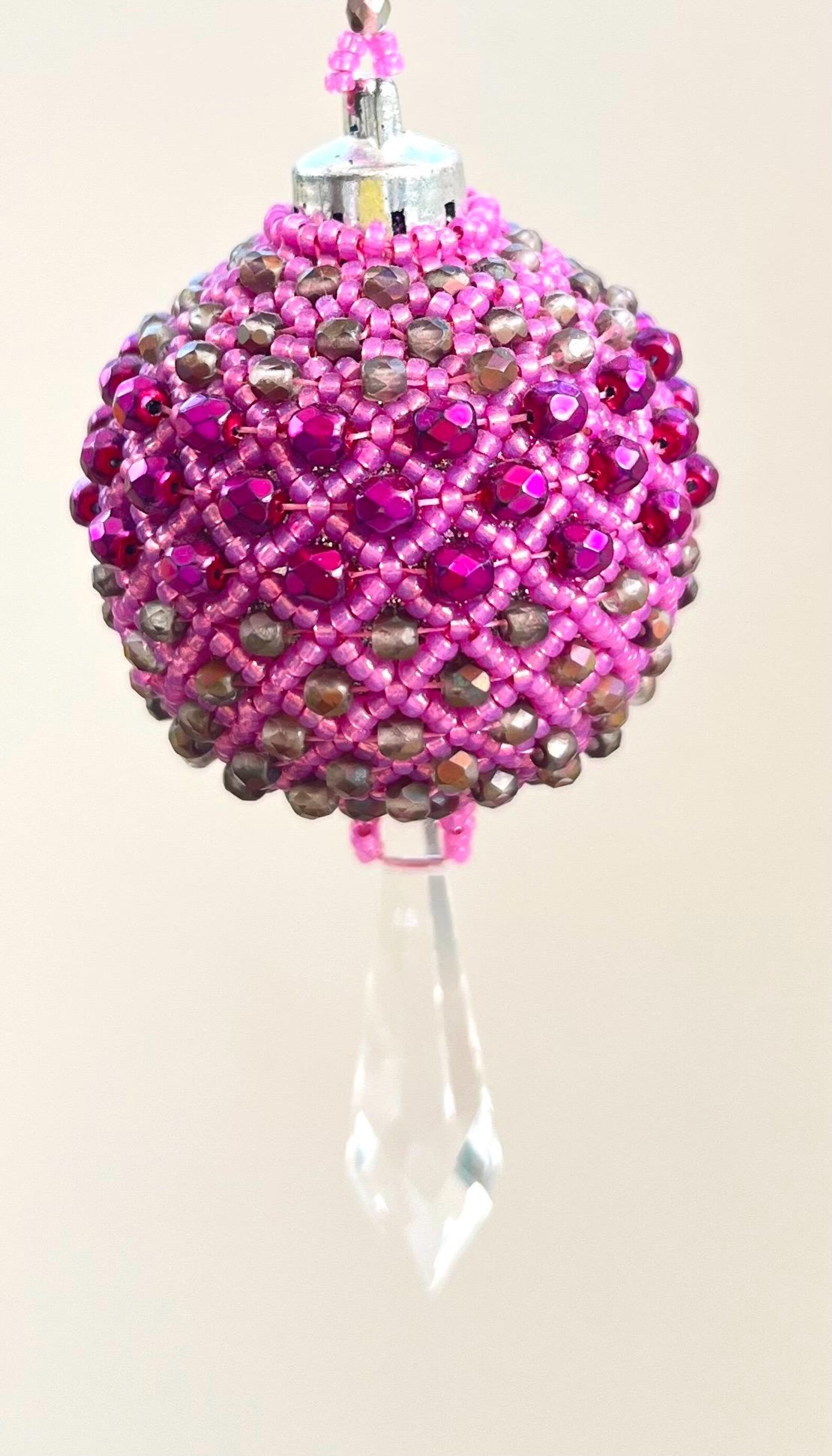 Opulent Elegance Beaded Bauble Tutorial. - Etsy