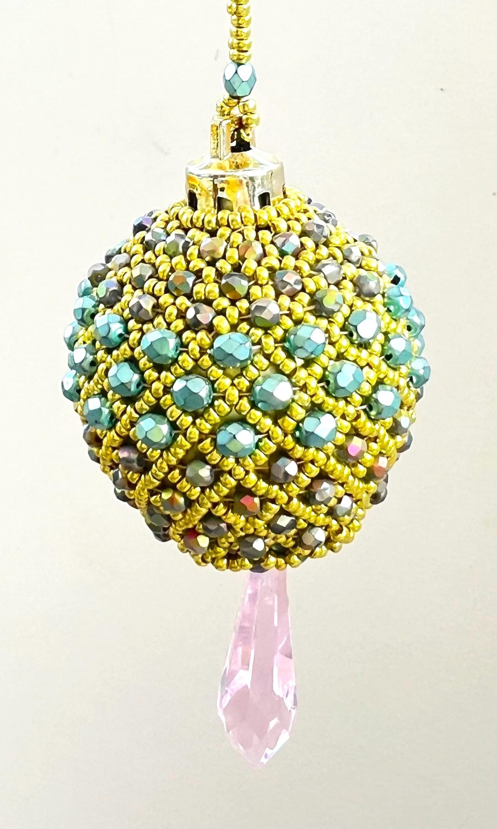 Opulent Elegance Beaded Bauble Tutorial. - Etsy