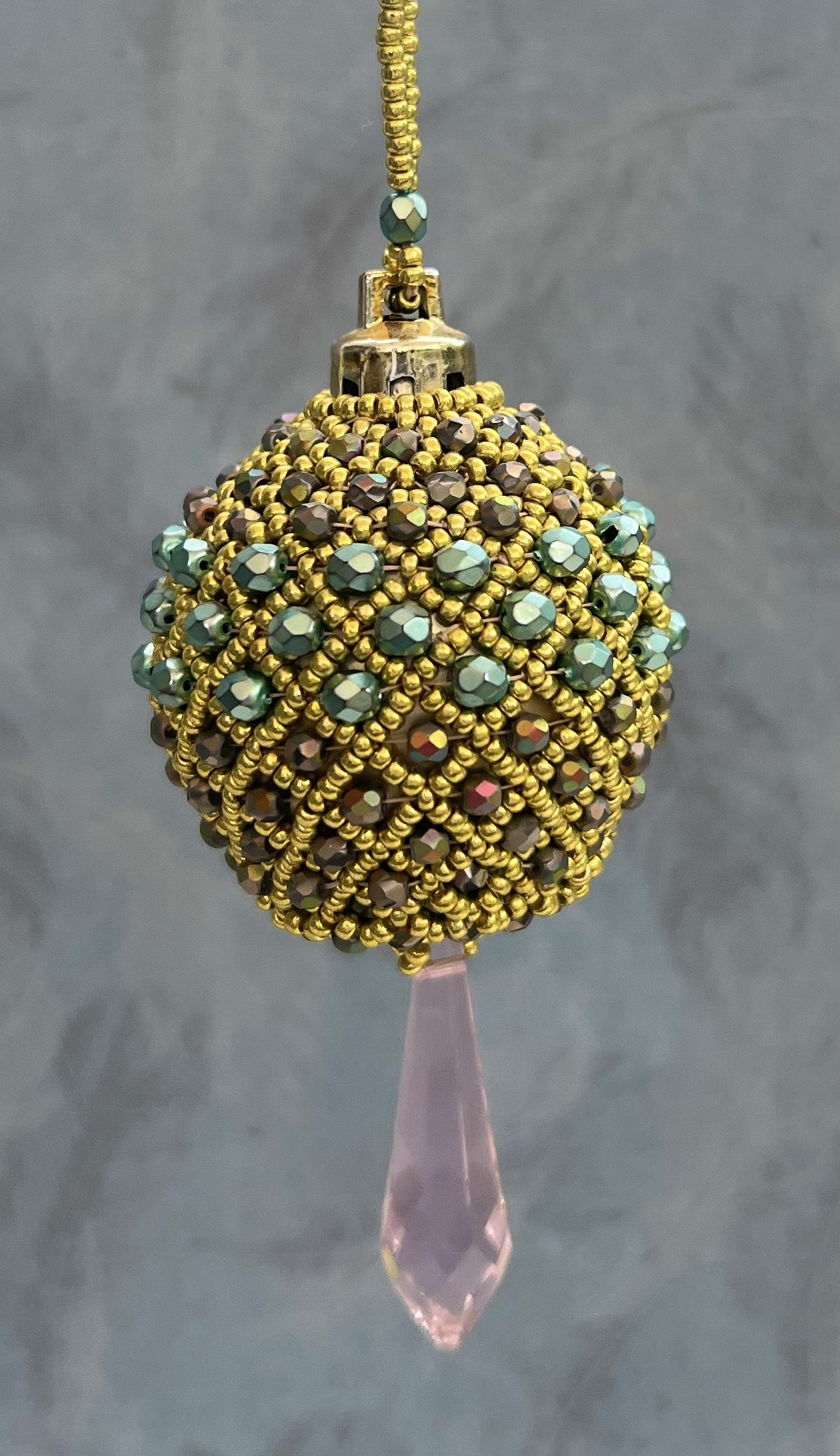 Opulent Elegance Beaded Bauble Tutorial. - Etsy