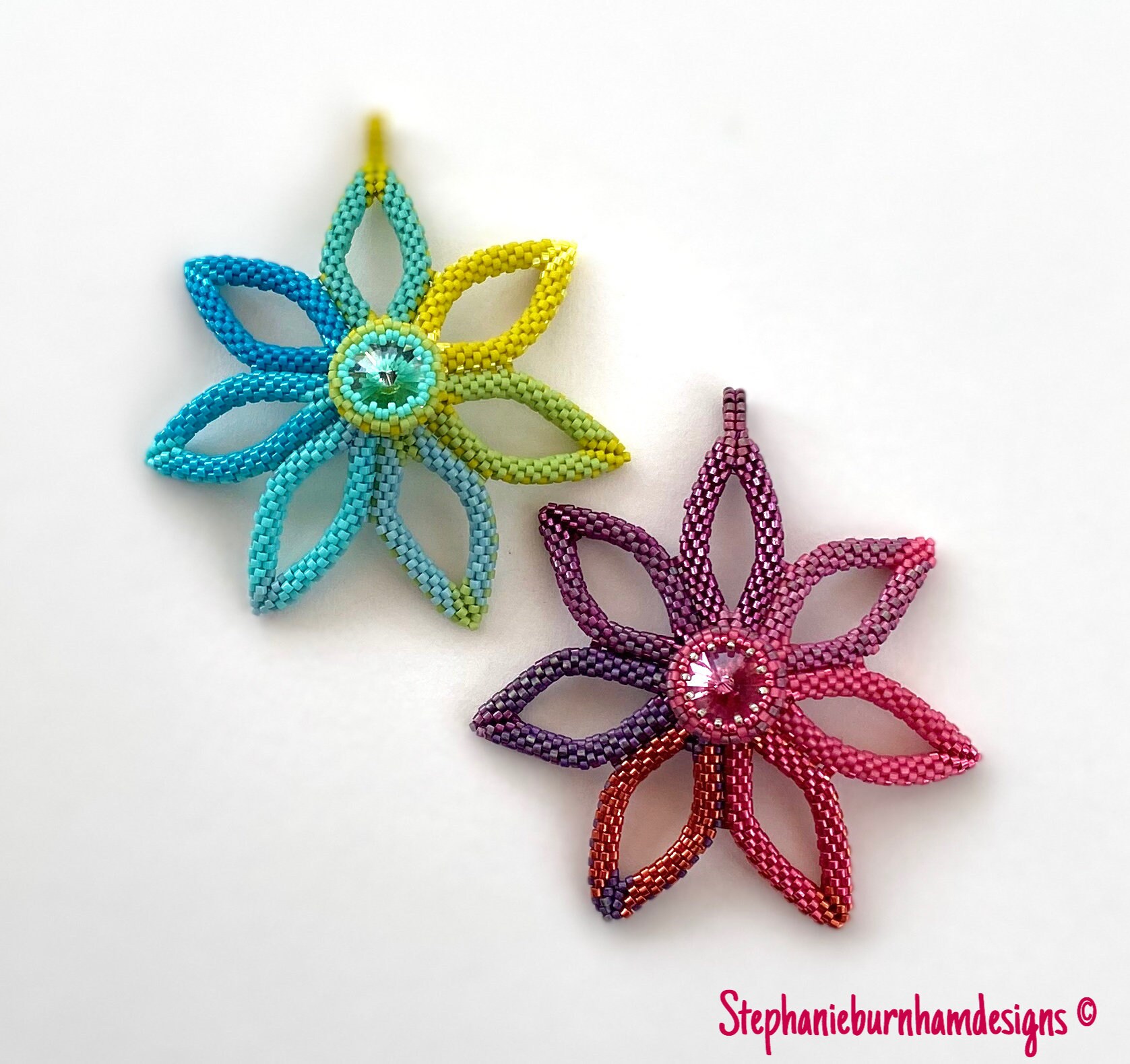 Daisy Flower Beading Tutorial | Etsy