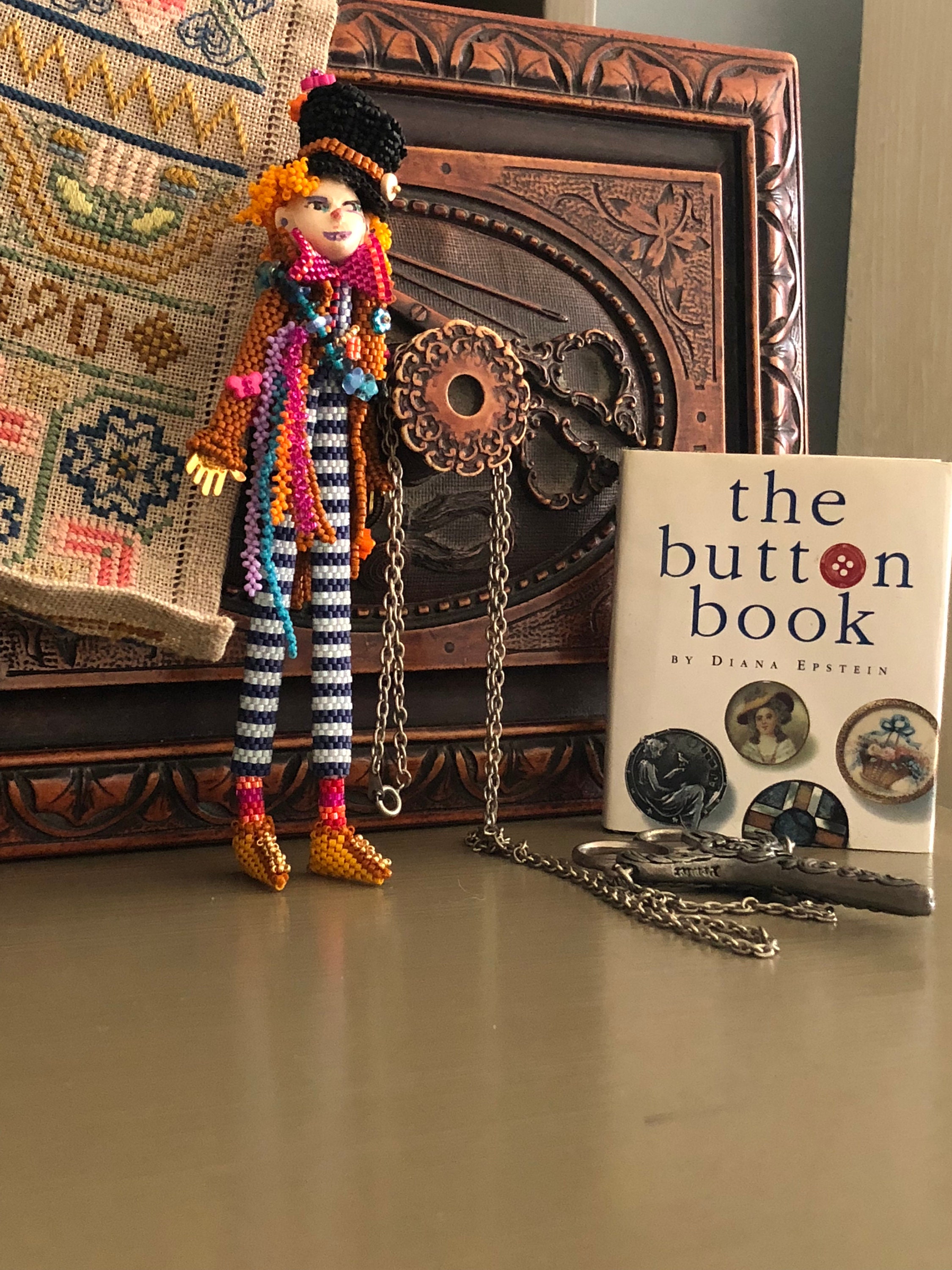 The Mad Hatter Beadwork Kit & Full Printed Instructions - Etsy