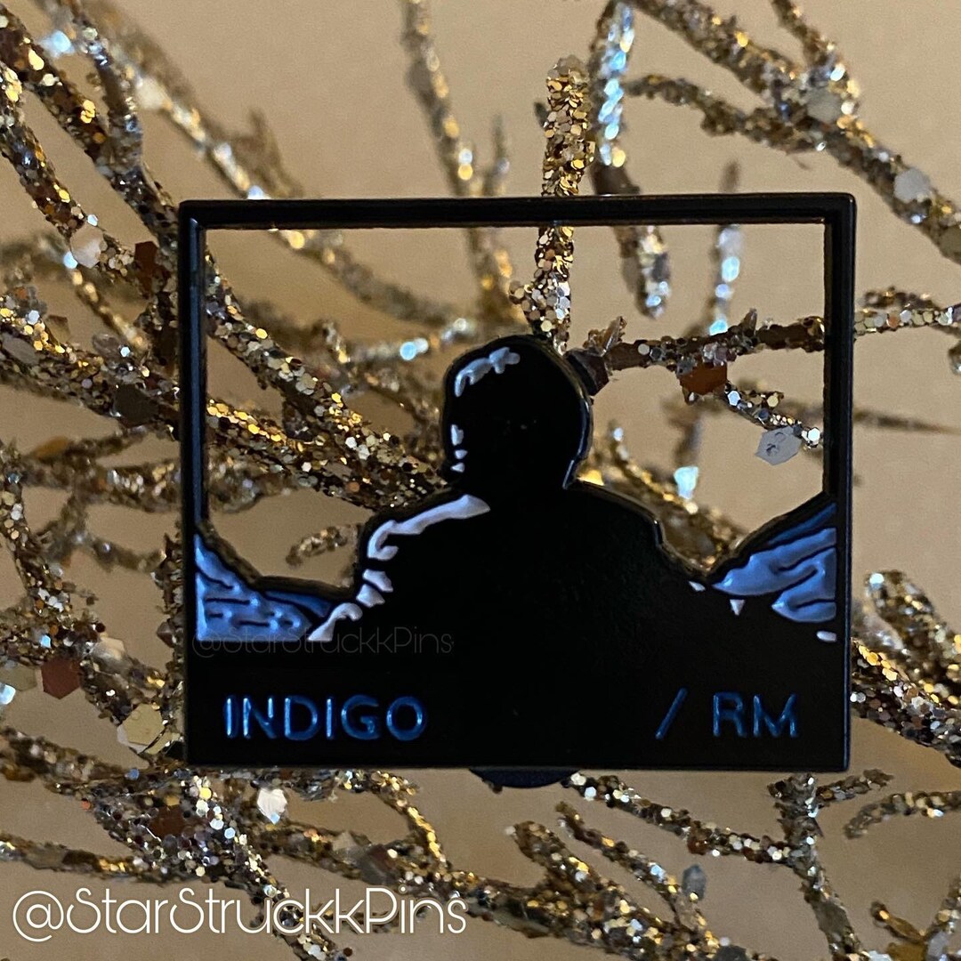BTS RM INDIGO Pin - Etsy