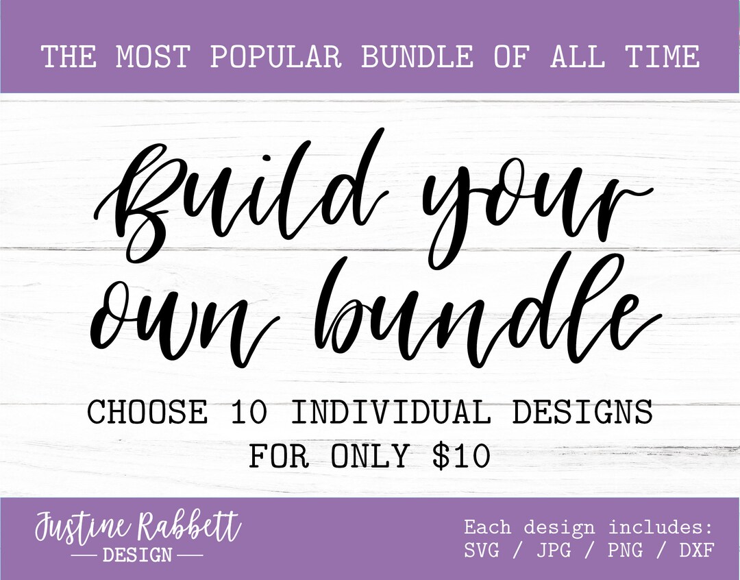 Build Your Own Bundle of 10 - the Most Popular Bundle Yet! Choose Any ...