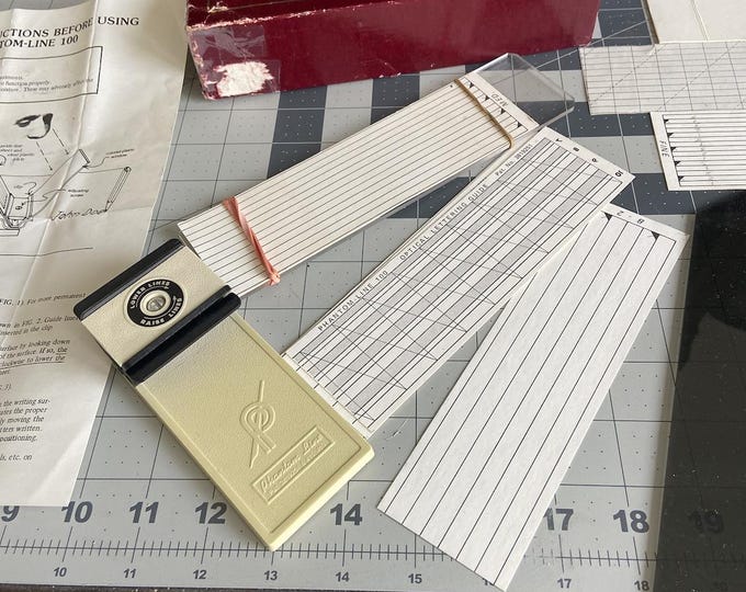 Phantom-line 100 Optical Lettering Guide Calligraphy Tool From the ...