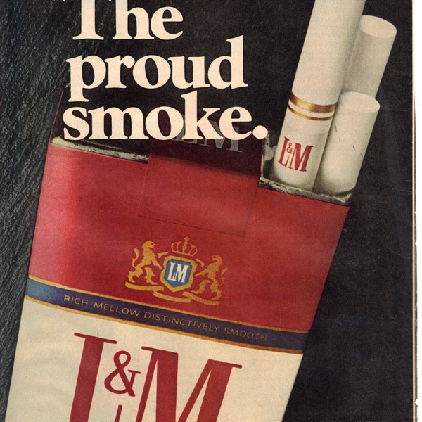 L and M Cigarettes - Etsy
