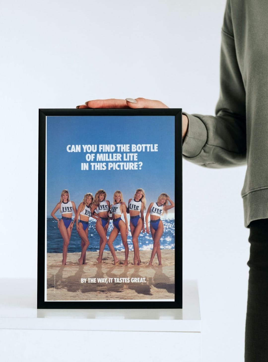 1980's Miller Lite Print Ad With Bikini Girls| Digital Download ...