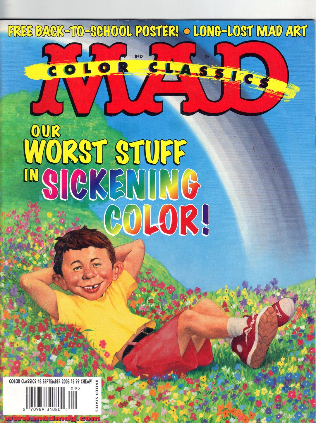 Mad Magazine Color Classics 8 September 2003 - Etsy