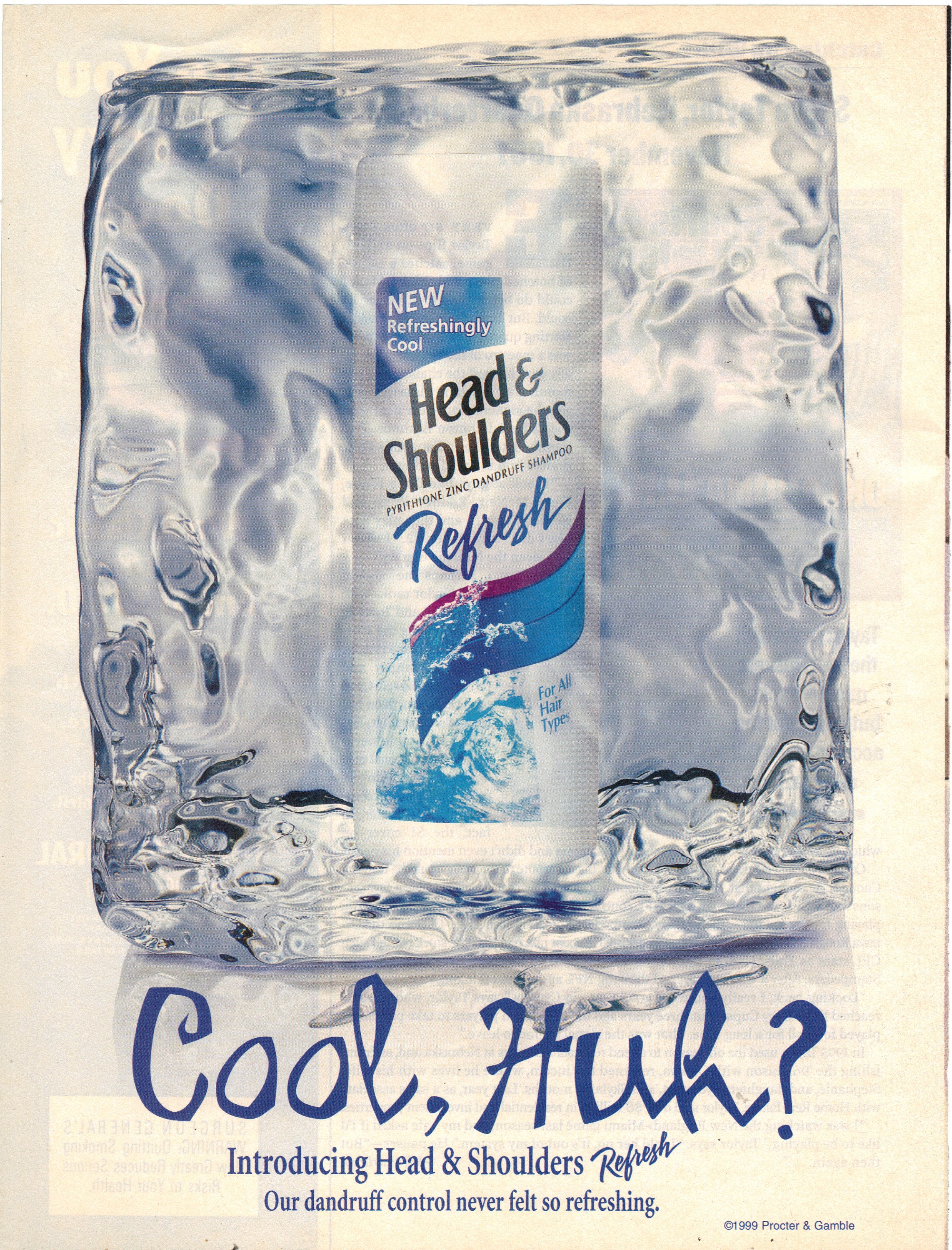 Head And Shoulders Print Ad
