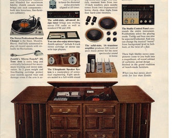 Zenith Stereo Console | Etsy