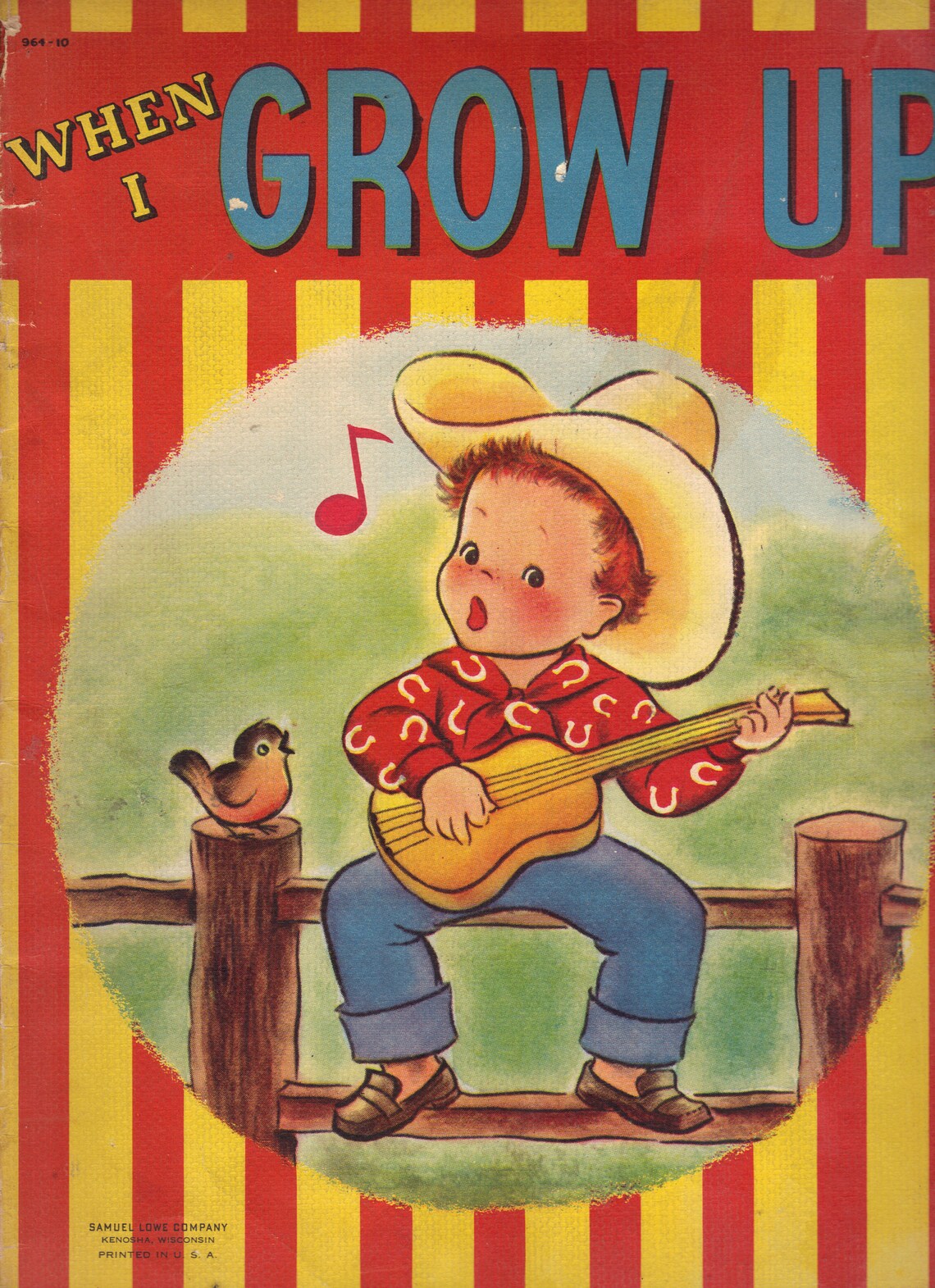 Vintage Children's Book When I Grow Up - Etsy