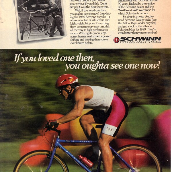 Vintage Bicycle Ad - Etsy