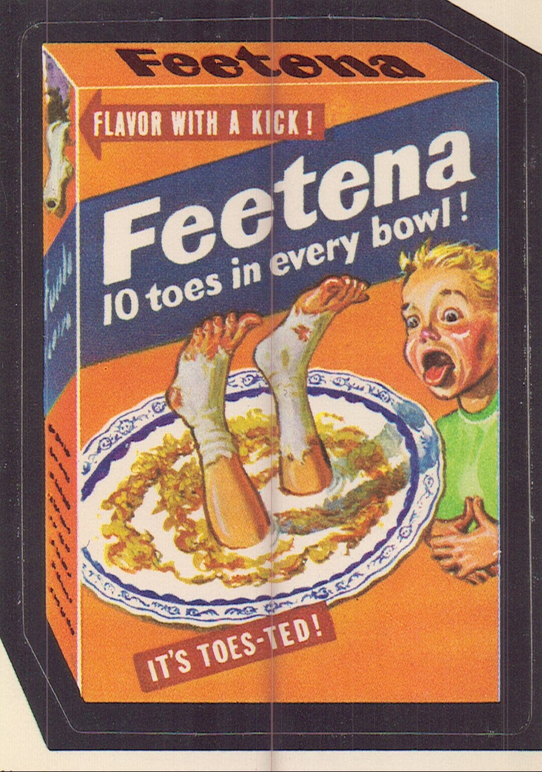 1979 Topps Wacky Packages Trading Cards / Stickers - Feetena - Etsy