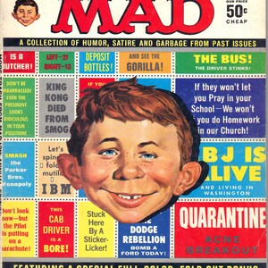 Mad Magazine the 10th Annual Edition of More Trash From MAD 1967 - Etsy