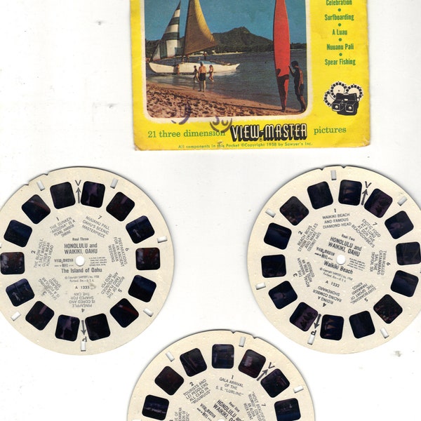 Viewmaster Reels - Etsy
