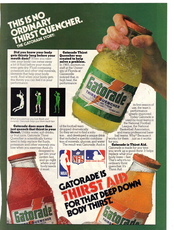 Gatorade Advertisement Basketball