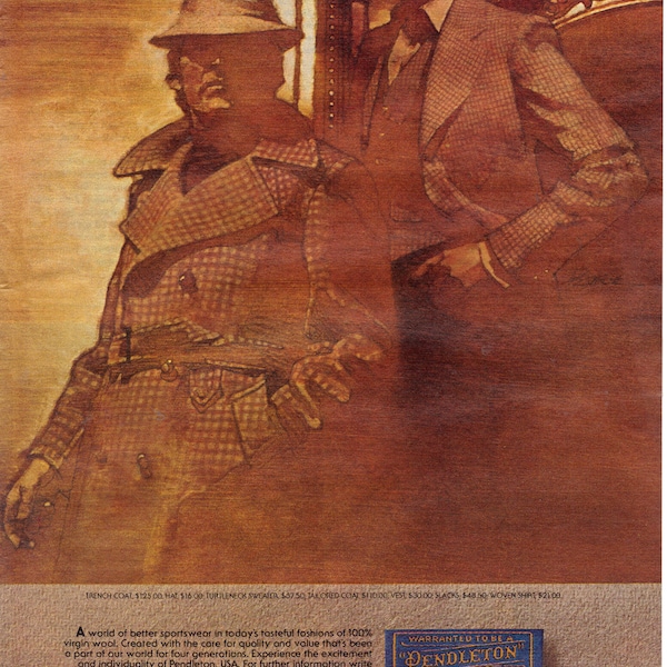 Pendleton Print - Etsy