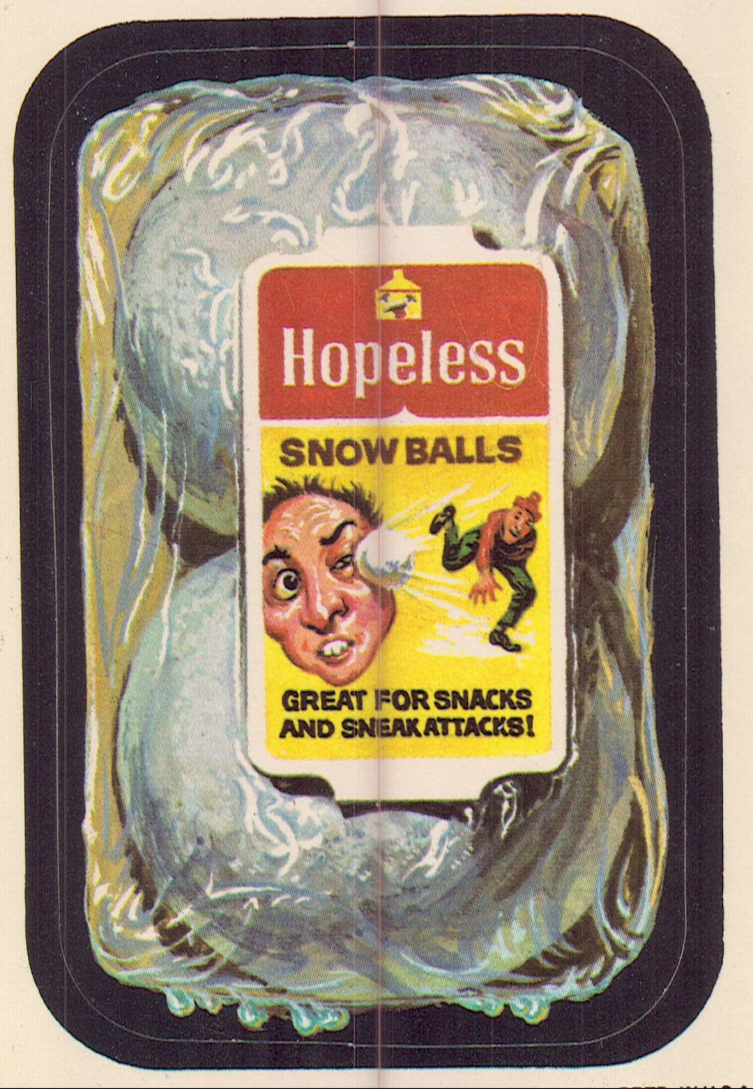 1979 Topps Wacky Packages Trading Cards / Stickers - Hopeless Snow ...