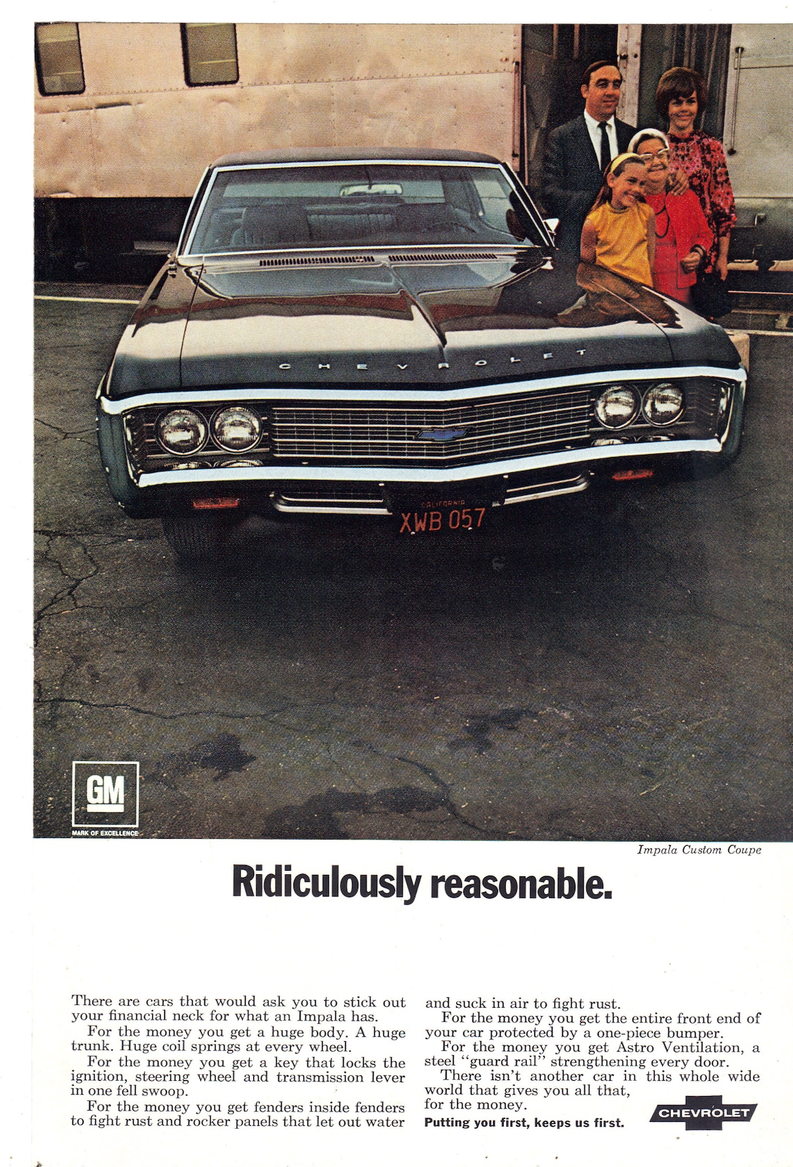 Vintage Print Ad for the 1970 Chevrolet Impala and Kodak - Etsy
