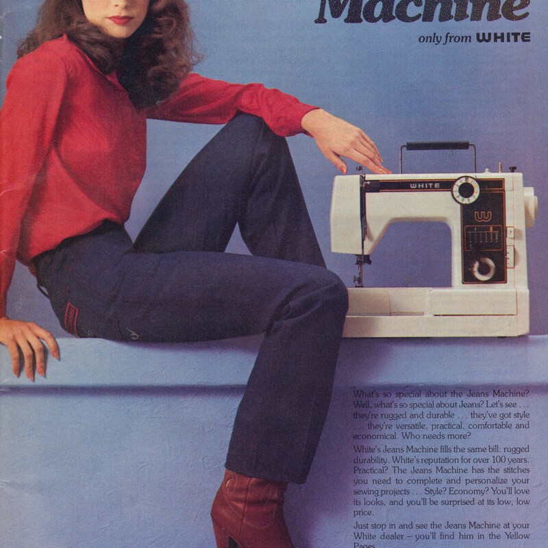 Sewing Machine Ads - Etsy