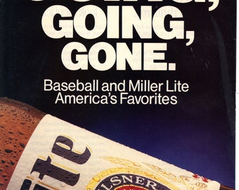 Miller Beer Ad | Etsy