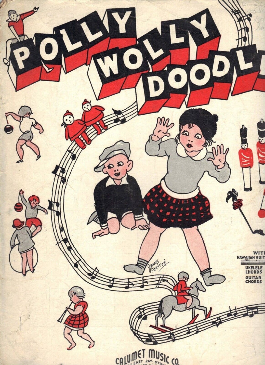 Vintage Sheet Music - Polly Wolly Doodle - Etsy
