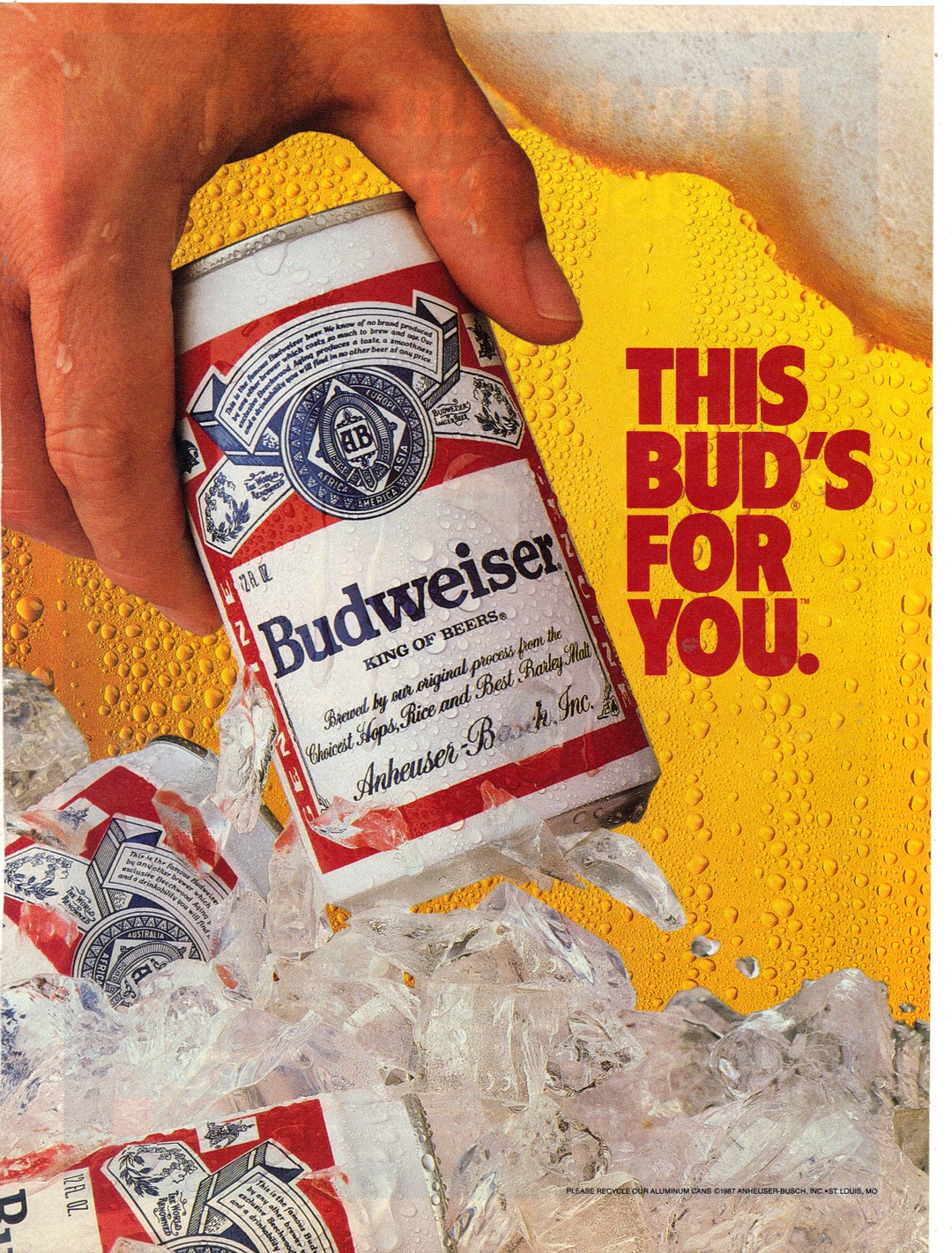 Vintage 1989 Print Ad for Budweiser and Mopar Performance - Etsy