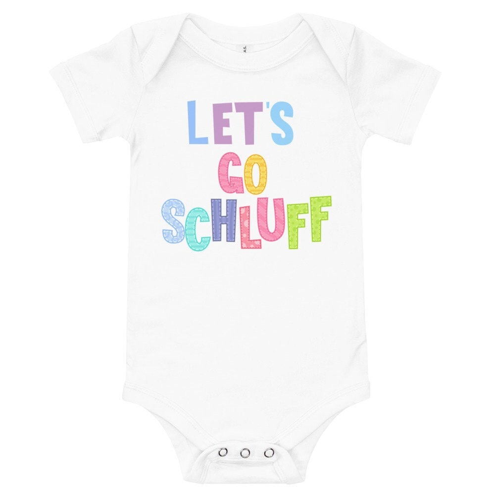 Funny Baby Onesie®, Jewish Baby Shower Gift, Yiddish Gifts, Let's Go ...