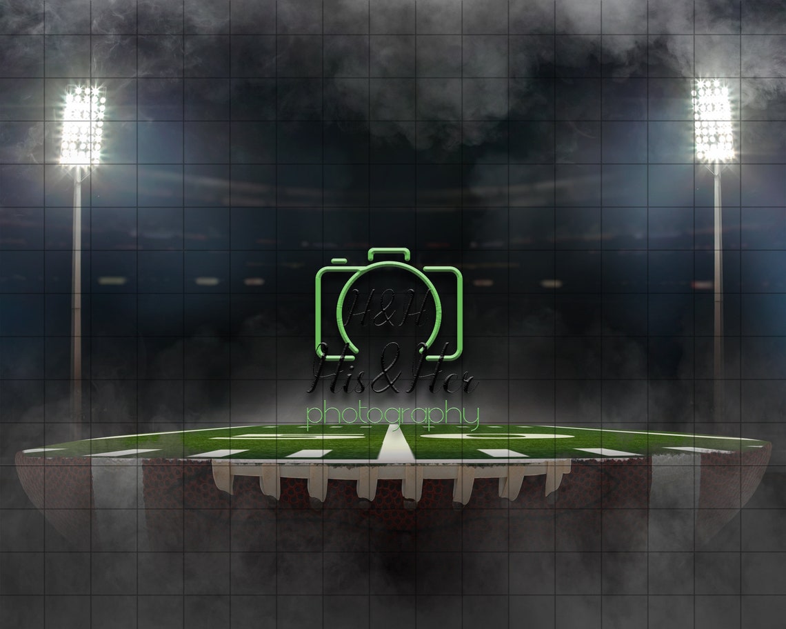 Football Elevated Digital Background Digital Backdrop | Etsy