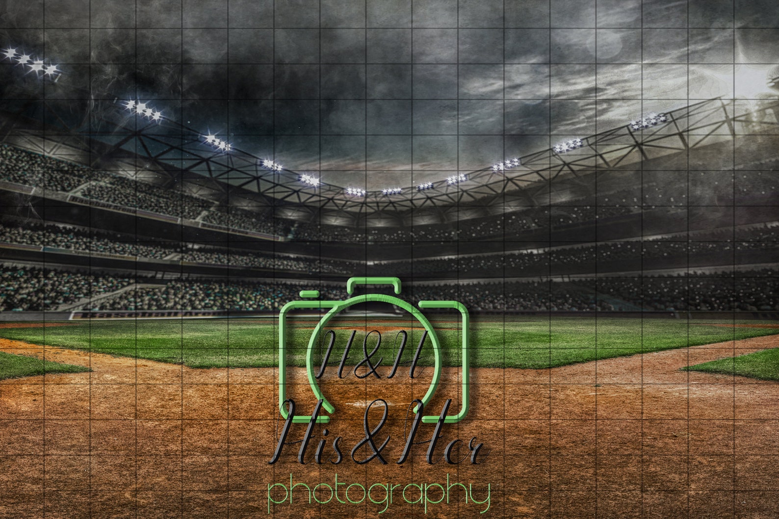 Baseball Stadium Team Digital Background Digital Backdrop - Etsy