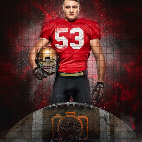 Football Touchdown Explosion Digital Background Digital - Etsy